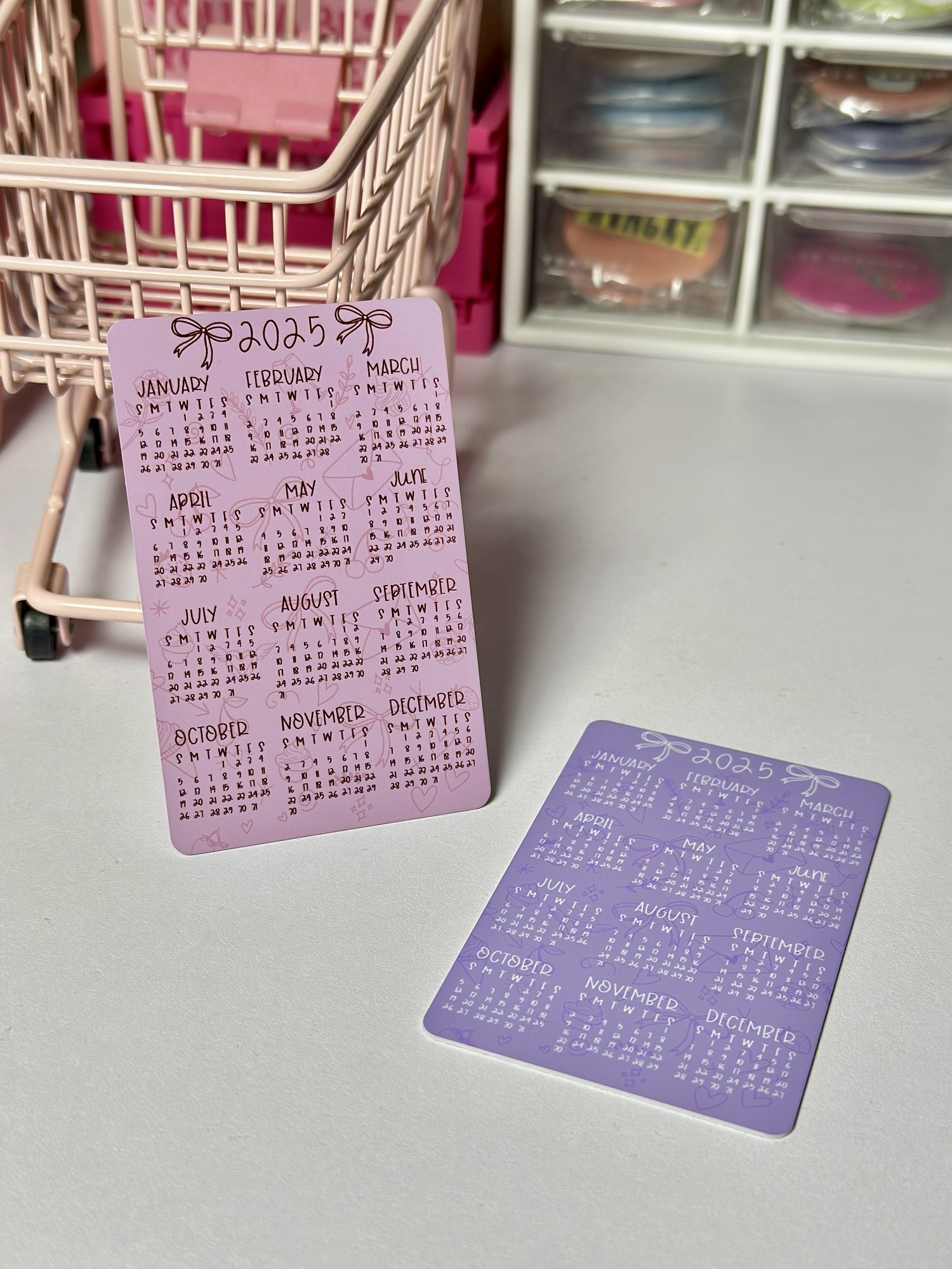 2025 BOW Calendar – Wallet Card